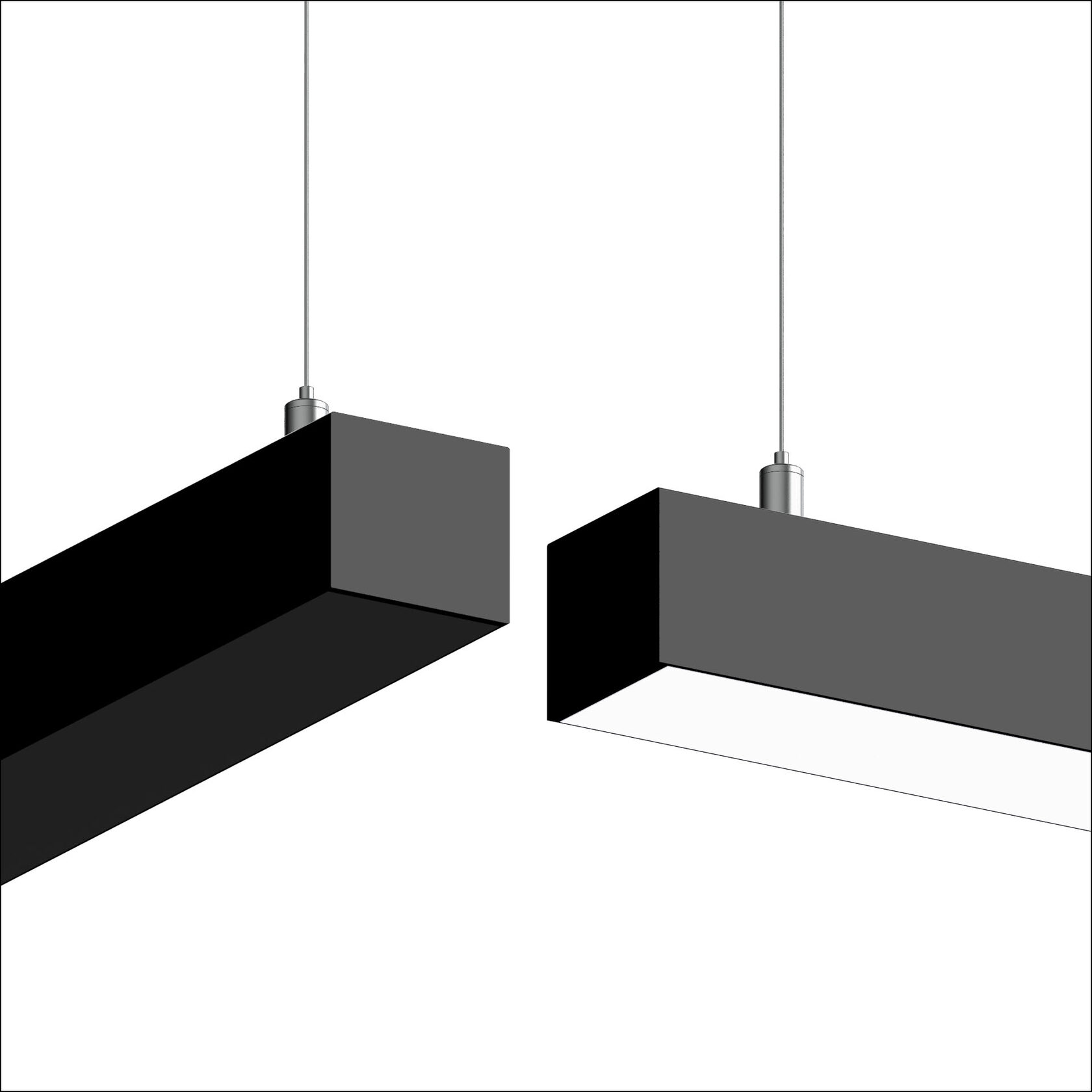 Светильники линейные светодиодные на тросах Flexy купить в Москве и России - Флэкси в РФ
