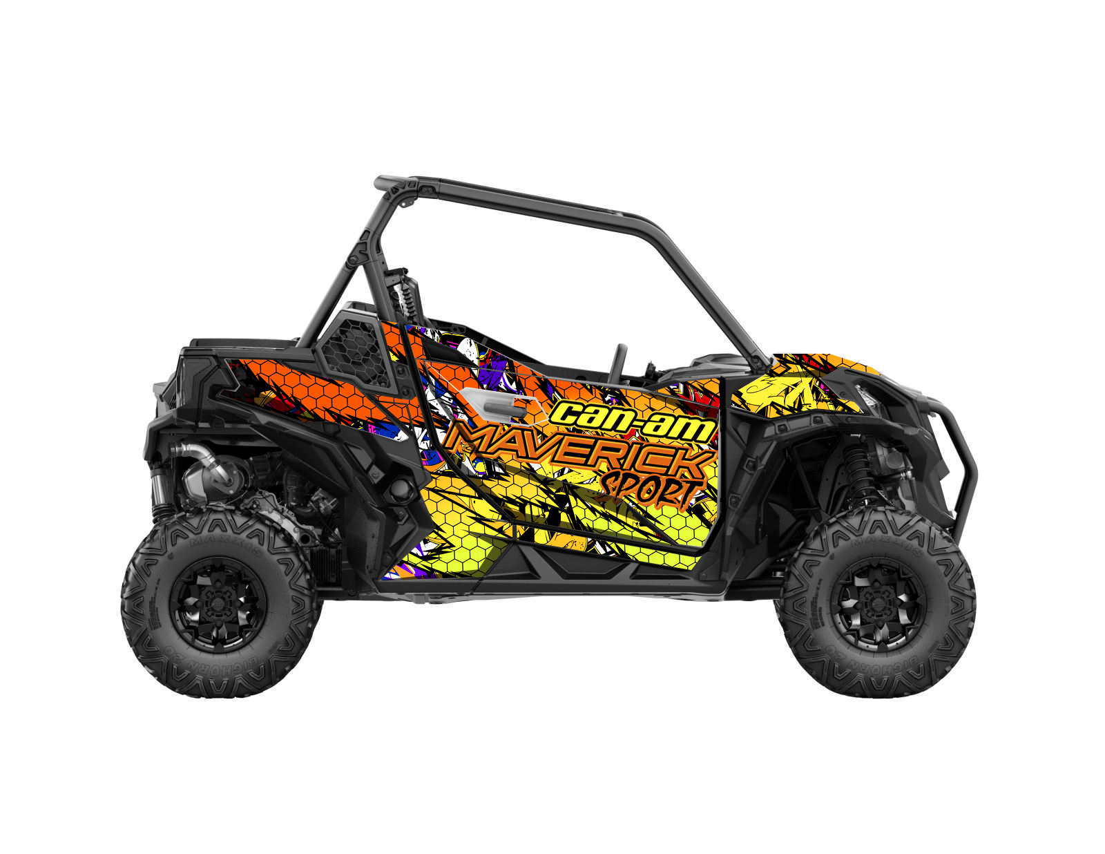 Quad Stickers - Графика на технику.