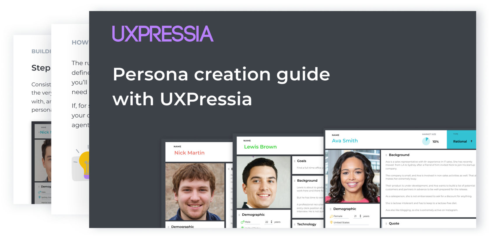 Persona creation – free UXPressia guide