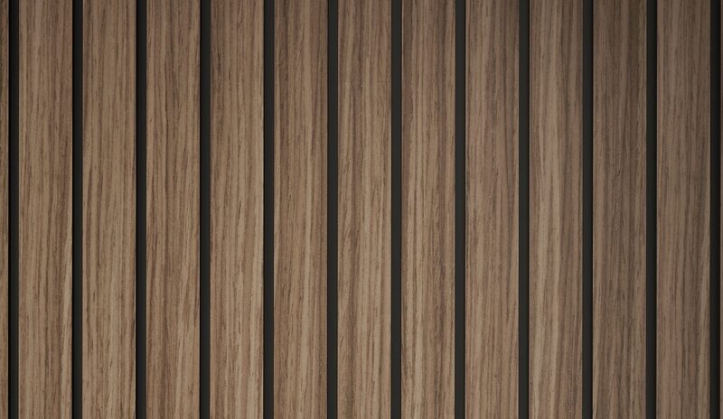 Vertical slats is a new trend in interior design