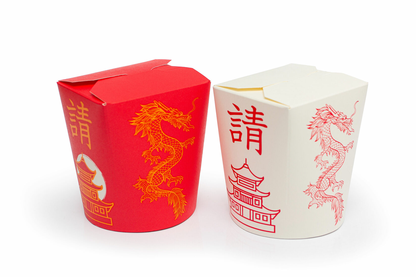 Paper noodle boxes manufacturing