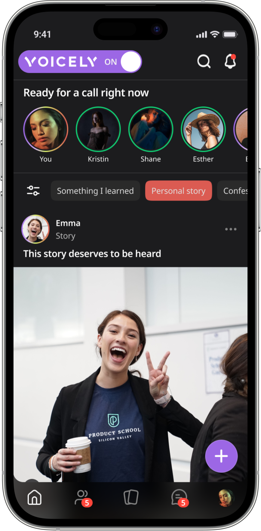 Voicely - Make friends with your voice
