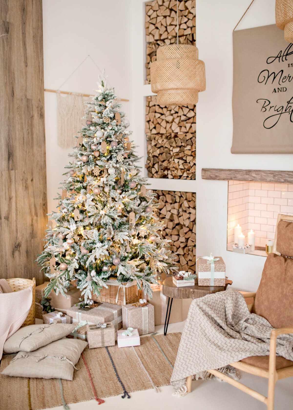 Зал "White" - Семейная Новогодняя фотосессия в студии. Макияж и ...