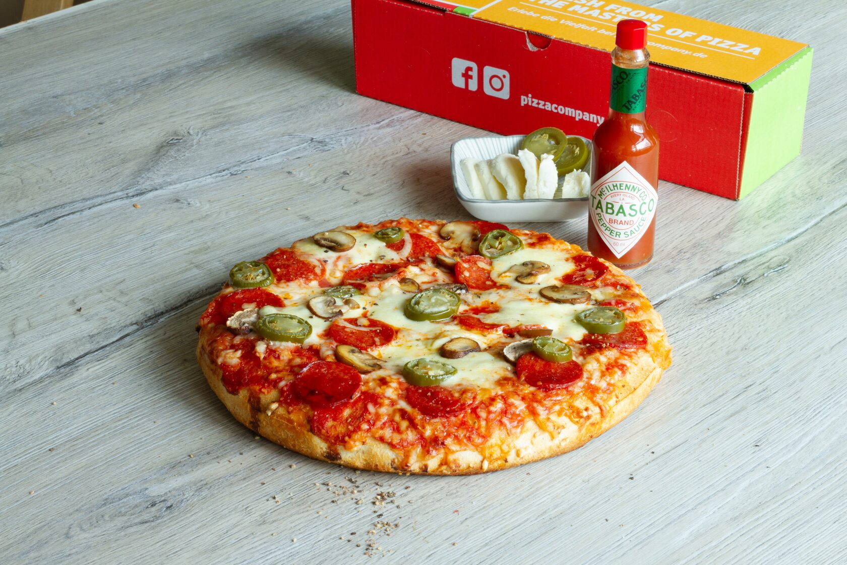 Pizza Lieferung Köln und Bonn. Pizza Company